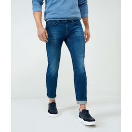 5-Pocket-Jeans Brax "Style CHRIS" Gr. 34, Länge 32, blau Herren Jeans 5-Pocket-Jeans