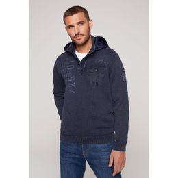 Troyer CAMP DAVID Gr. XXL, grün (deep sea) Herren Pullover Kapuzenpullover