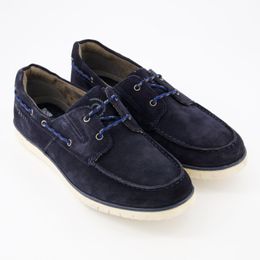 TK Maxx Dunkelblaue Loafer aus Leder