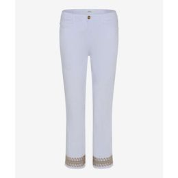 5-Pocket-Jeans Brax "Style MARY S" Gr. 44L (88), Langgrößen, weiß Damen Jeans 5-Pocket-Jeans