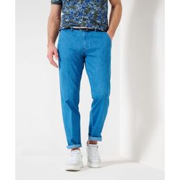 Bequeme Jeans Eurex By Brax "Style JOHN" Gr. 305U, Unterbauchgrößen, blau (hellblau) Herren Jeans