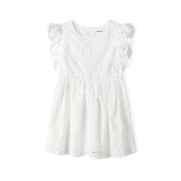 MINOTI Kleid M&auml;dchen Gr&ouml;&szlig;e 134/140 wei&szlig;