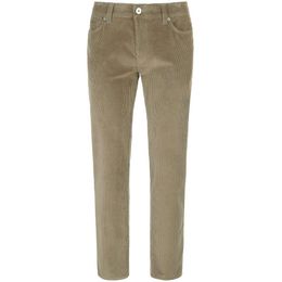 Cord-Hose Modell Cadiz Straight Fit Brax Feel Good beige