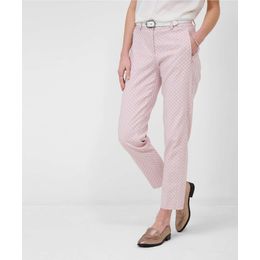 3/4-Hose Brax "Style MARON S" Gr. 42, Normalgrößen, rosa Damen Hosen Caprihosen 3/4