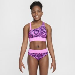 Nike Swim Wild Asymmetrischer Monokini für ältere Kinder (Mädchen) - Rot