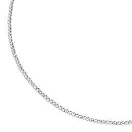 Collier Smart Jewel "mit facettierten Kugeln, Silber 925" Halsketten Gr. 45 cm, Silber 925 (Sterlingsilber), silberfarben (silber) Damen Colliers