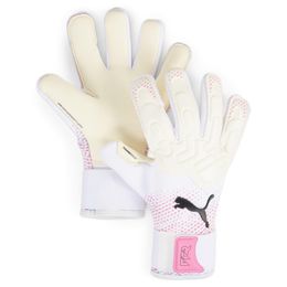 Torwarthandschuhe Puma "FUTURE Pro Hybrid Erwachsene" Gr. 7, pink (white poison black) Herren Handschuhe Sporthandschuhe