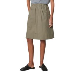 Marc O'Polo Webrock MARC O'POLO "aus Tencel™ Lyocell" Gr. 36, braun Damen Röcke Kurze