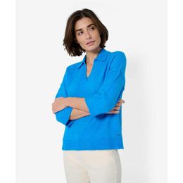 Strickpullover Brax "Style LILLY" Gr. 42, blau (sky) Damen Pullover