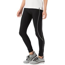 Trainingshose TRIGEMA "TRIGEMA Lange-Sporthose" Gr. XXL, US-Größen, schwarz Damen Hosen