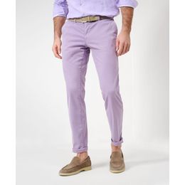 Chinohose Brax "Style SILVIO" Gr. 35, Länge 34, lila (lavendel) Herren Hosen Business