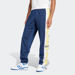 Sporthose adidas originals "ADIBREAK" Gr. XXL, N-Gr, blau (night indigo, bold gold, white) Herren Hosen Trainingshosen