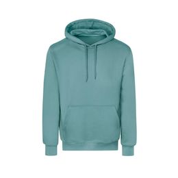 Kapuzensweatshirt TRIGEMA "TRIGEMA Kapuzenshirt aus Sweat-Qualität" Gr. XXL, grün (seegras) Herren Sweatshirts