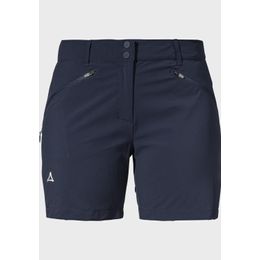 Schöffel Bermudas SCHÖFFEL "Shorts Hestad L" Gr. 40, Normalgrößen, blau (8820, blau) Damen Hosen Kurze