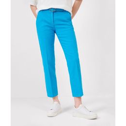 3/4-Hose Brax "Style MARON S" Gr. 36, Normalgrößen, blau (hellblau) Damen Hosen Caprihosen 3/4