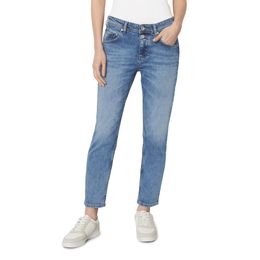 Marc O'Polo Boyfriend-Jeans MARC O'POLO "aus Bio-Baumwoll-Mix" Gr. 32 34, Länge 34, blau Damen Jeans Boyfriend