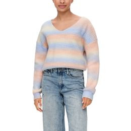 Strickpullover QS Gr. L, orange Damen Pullover Grobstrickpullover