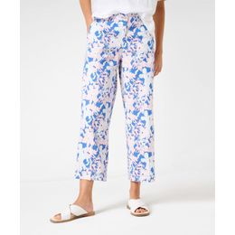 Culotte Brax "Style MAINE S" Gr. 46, Normalgrößen, blau (hellblau) Damen Hosen Culottes Hosenröcke