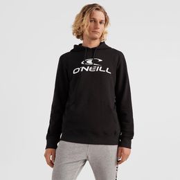 O`Neill Kapuzensweatshirt O'NEILL "O'NEILL LOGO HOODIE" Gr. L, schwarz (black out) Herren Sweatshirts Sportbekleidung