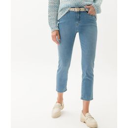 5-Pocket-Jeans Brax "Style MARY S" Gr. 34L (68), Langgrößen, blau (hellblau) Damen Jeans 5-Pocket-Jeans