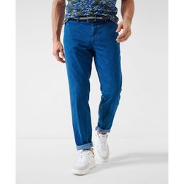 Bequeme Jeans Eurex By Brax "Style JOHN" Gr. 25U, Unterbauchgrößen, blau (dunkelblau) Herren Jeans