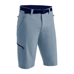 Bermudas Maier Sports "Nil Bermuda" Gr. 58, Normalgrößen, blau (rauchblau) Herren Hosen Sport Shorts