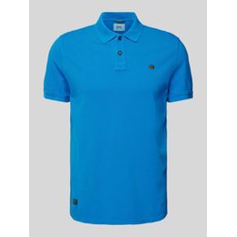 Camel Active Poloshirt mit Label-Stitching