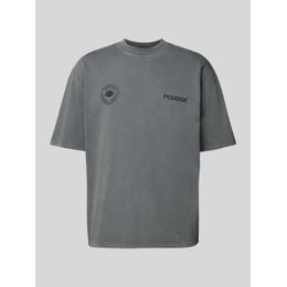 Pegador Oversized T-Shirt mit Label- und Motiv-Print Modell 'GORDAN'