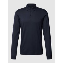 BOSS Poloshirt mit Label-Schriftzug