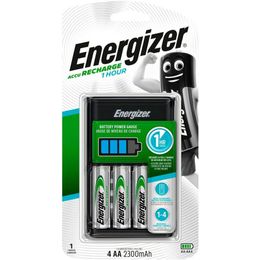 Energizer CH1HR3 1 Stunde Batterie-Ladegerät (2500 mA), schwarz