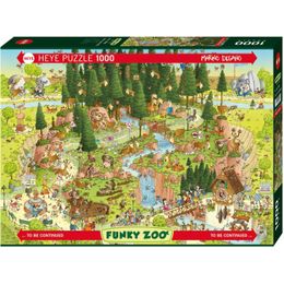 Heye Puzzle Black Forest Habitat, 1000 Puzzleteile, Made in Germany, bunt