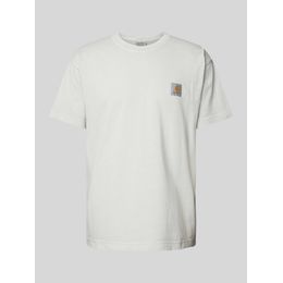 Carhartt Work In Progress T-Shirt mit Label-Patch Modell 'Nelson'