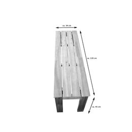 SAM® Gartenbank Sitzbank Akazie 2-Sitzer 120 cm ELLIOTT