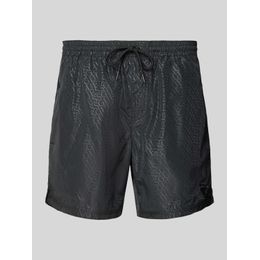 Guess Badehose mit Logo-Muster