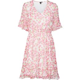 Véro Moda VERO MODA® Sommerkleid "Smilla", Knielänge, für Damen, rosa, XL