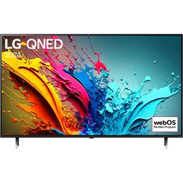 E (A bis G) LG QNED-Fernseher "50QNED85T6A" Fernseher schwarz 4k Fernseher