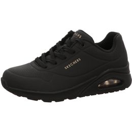 Skechers® Uno Sneaker "Stand on Air", dämpfend, Weite G, für Damen, schwarz, 42