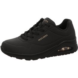 Skechers® Uno Sneaker "Stand on Air", dämpfend, Weite G, für Damen, schwarz, 37