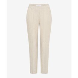 Brax Damen Cityhose Style MARON S, Beige, Gr. 32