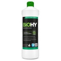 BiOHY Bodenreiniger, Fußbodenreiniger, Nicht schäumender Bodenreiniger, Bio-Konzentrat 1 x 1 Liter Flasche