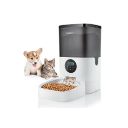 Anten Futterautomat 4L Automatischer Katze Hund Pet Futterspender mit Timer und LCD