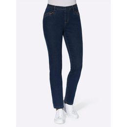 Sieh an! Bequeme Jeans, blau