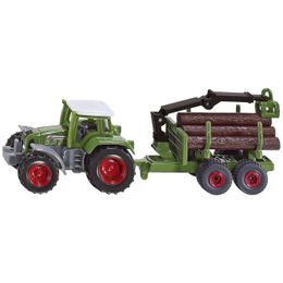 Siku Erste-Hilfe-Koffer Traktor mit Forstanhänger