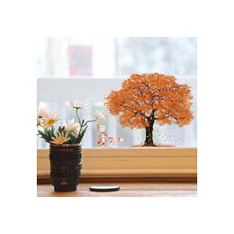 AUKUU Wandtattoo 20*30cm Großer Baum Tier Ballon Wandaufkleber