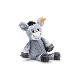 Steiff Kuscheltier Esel Dinkie 20 cm graublau Plüschesel 242489