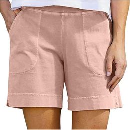 BlauWave Cargoshorts Shorts Damen Sommer Kurze Hosen Solid Color (1-tlg.