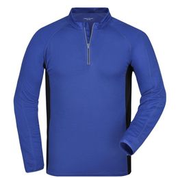 James Nicholson James & Nicholson Laufshirt Funktionelles Herren Langarm Laufshirt JN307 Atmungsaktiv