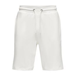 Only & Sons ONLY & SONS Sweatshorts Kurze Jogginghose ONSNEIL 5013 in Weiß