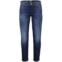 Lerros 5-Pocket-Jeans Baxter mit leichten Abriebeffekten, blau