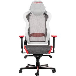 DXRacer Gaming-Stuhl Air R1S, grau|rot|schwarz|weiß